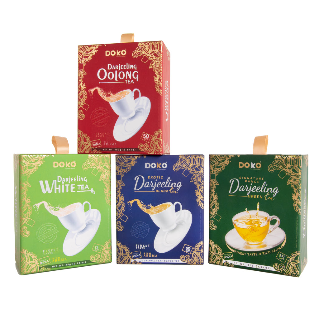 Darjeeling Rare Blessing Tea (Pack of 4) – Doko